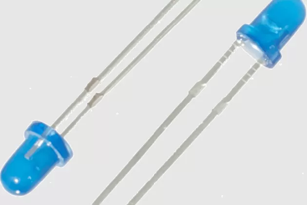 LED Xanh Dương 3mm Chân Dài